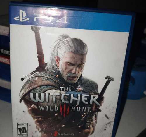 The witcher 3 ps4 диск