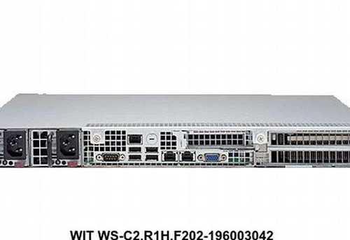 Сервер Supermicro WIT WS-C2.R1H.F202-196003042