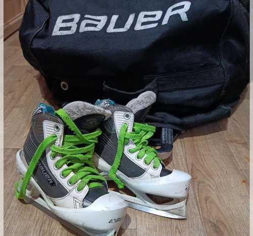 Вратарские коньки bauer