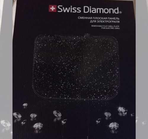 Сменная панель для электрогриля Swiss Diamond