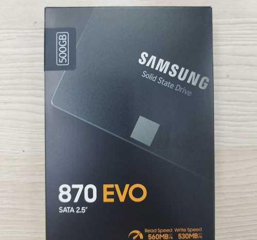 2,5" SSD 500Gb Samsung SATA III MZ-77E500BW