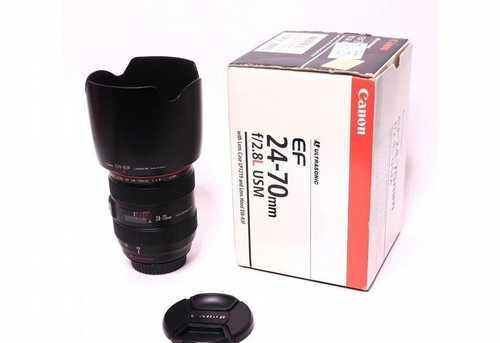 Объектив Canon EF 24-70 f2.8 L USM (sn4257)