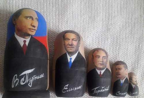 Матрешки Руководители России