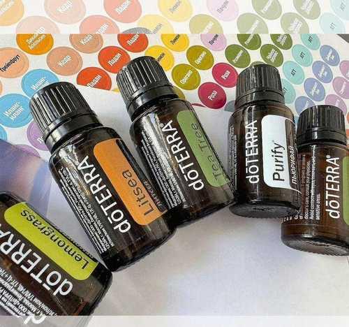 Эфирные масла doTerra в ассортименте