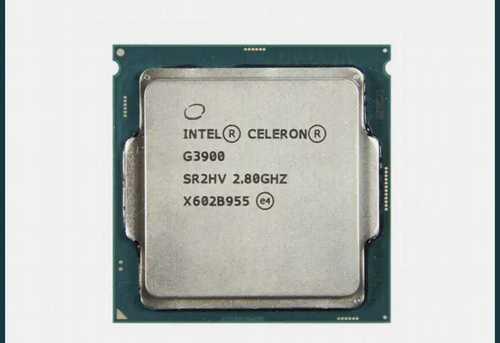 Двухъядерный процессор Intel Celeron G3900