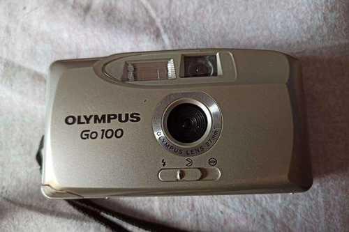 Плёночный фотоаппарат olympus go 100