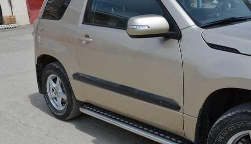Пороги с листом 42 мм Suzuki Grand Vitara 2005