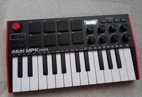 Midi-Клавиатура Akai Pro MPK mini