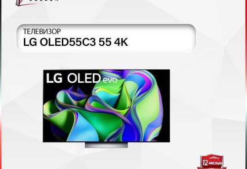 Телевизор LG oled55C3RLA 55" 4K UHD, черный