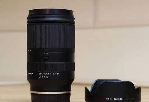 Tamron 28-200 mm f/ 2.8-5.6 Di III RXD Sony