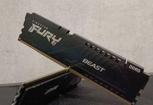 Оперативная память Kingston Fury Beast Black AMD 1