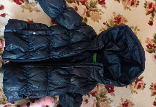Детская зимняя курточка Benetton 90 см