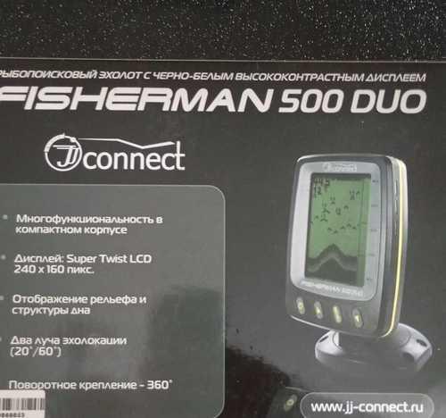 Эхолот JJ connect fisherman 500 duo