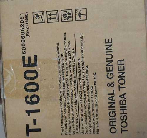 Оригинальный картридж Toshiba T-1600