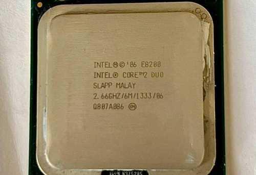 Процессор intel core 2 duo E8200