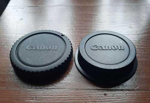 Крышка объектива и байонета Canon EOS
