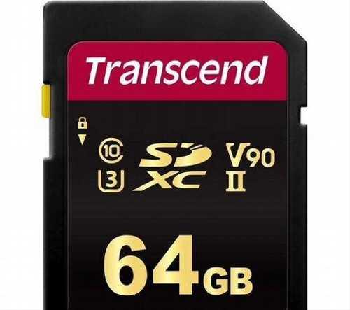 Transcend 700S 64Gb sdxc UHS-II U3 V90
