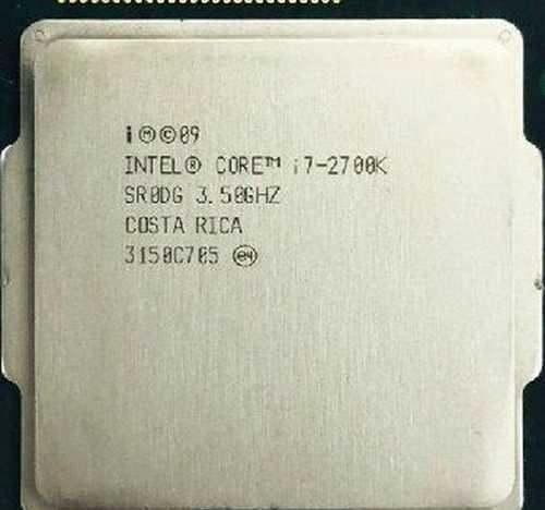 Intel Core i7 2700k