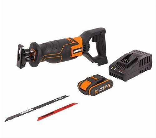 Аккумуляторная сабельная пила worx WX500