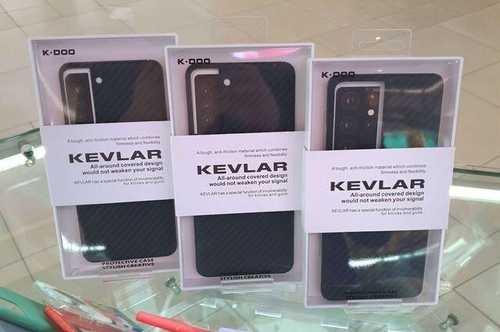 Чехол для Samsung S21, S21+, S21ultra Kevlar K-doo