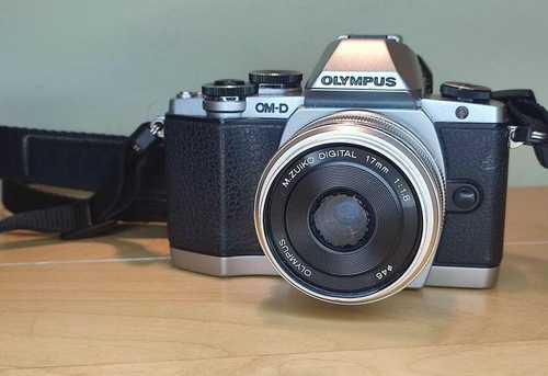 Olympus OM-D E-M10 + Olympus 17mm 1.8 + фоторюкзак