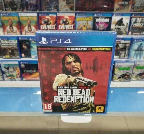 Red Dead Redemption PS4 новый диск