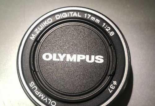 Объектив olympus 17mm 1:2.8