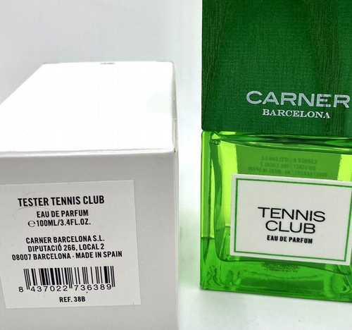 Carner barcelona Tennis Club edp 100 тестер