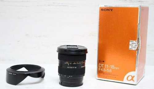 Sony DT 11-18mm f/4.5-5.6 (SAL-1118)