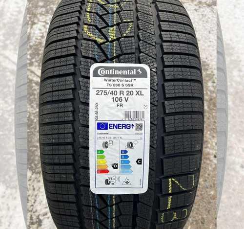 Continental WinterContact TS 860S SSR 275/40 R20 и 315/35 R20 110V