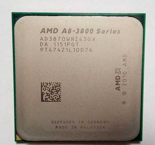 Процессор сокет fm1 AMD A8-3870