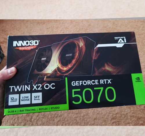 Видеокарта inno3d rtx 5070 12 gb