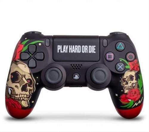 Геймпад dualshock 4 для PS4 Play hard or die