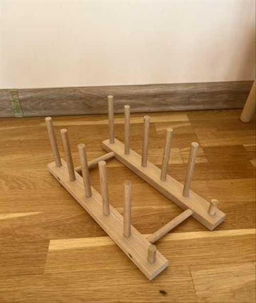 IKEA деревянная подставка под тарелки