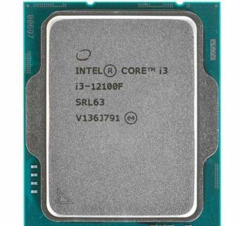 Cpu intel core i3 12100f