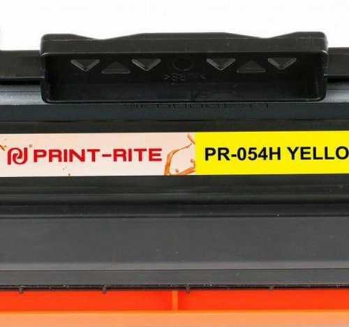 PR-054H yellow, Тонер-картридж print-rite 054H Лазер