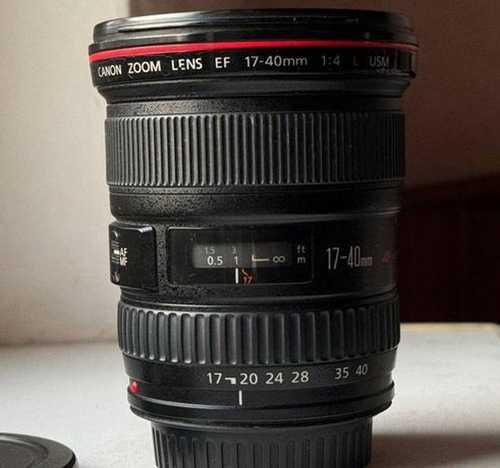 Canon 17-40 EF f4