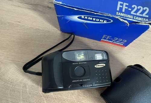 Плёночный фотоаппарат Samsung ff 222