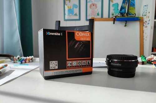 Переходное кольцо Commlite с Canon EOS на Sony E