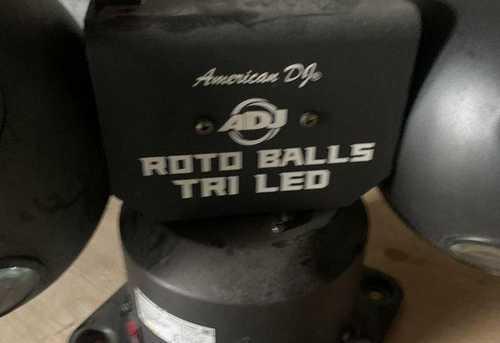 Светомузыка American DJ Roto balls tri led