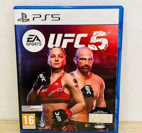 Ufc 5 ps5 диск