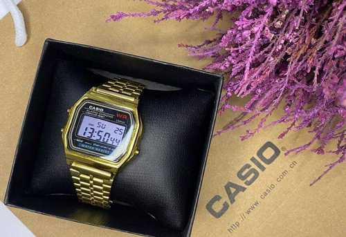 Часы casio illuminator vintage gold новые
