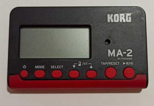 Метроном korg MA-2-bkrd