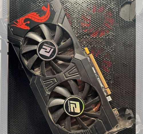 Видеокарта rx 570 4gb powercolor