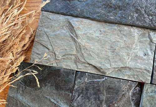 Плитка для бани змеевик природный "Рваный камень"