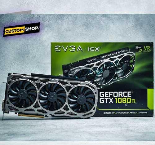 Видеокарта evga GTX 1080 Ti FTW3 Gaming 11Gb