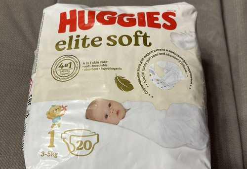 Подгузники huggies elite soft 1