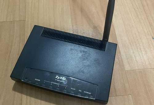 Wifi роутер zyxel P-600 series