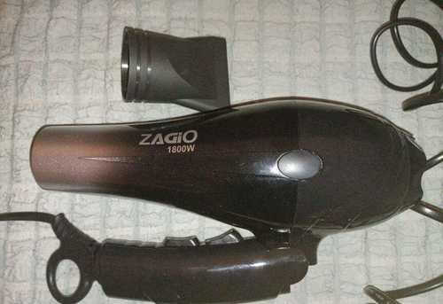 Фен профессиональный zagio, модель ZG-7554, 1800w