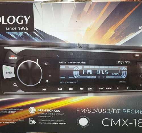 Автомагнитола 1din Prology CMX-185